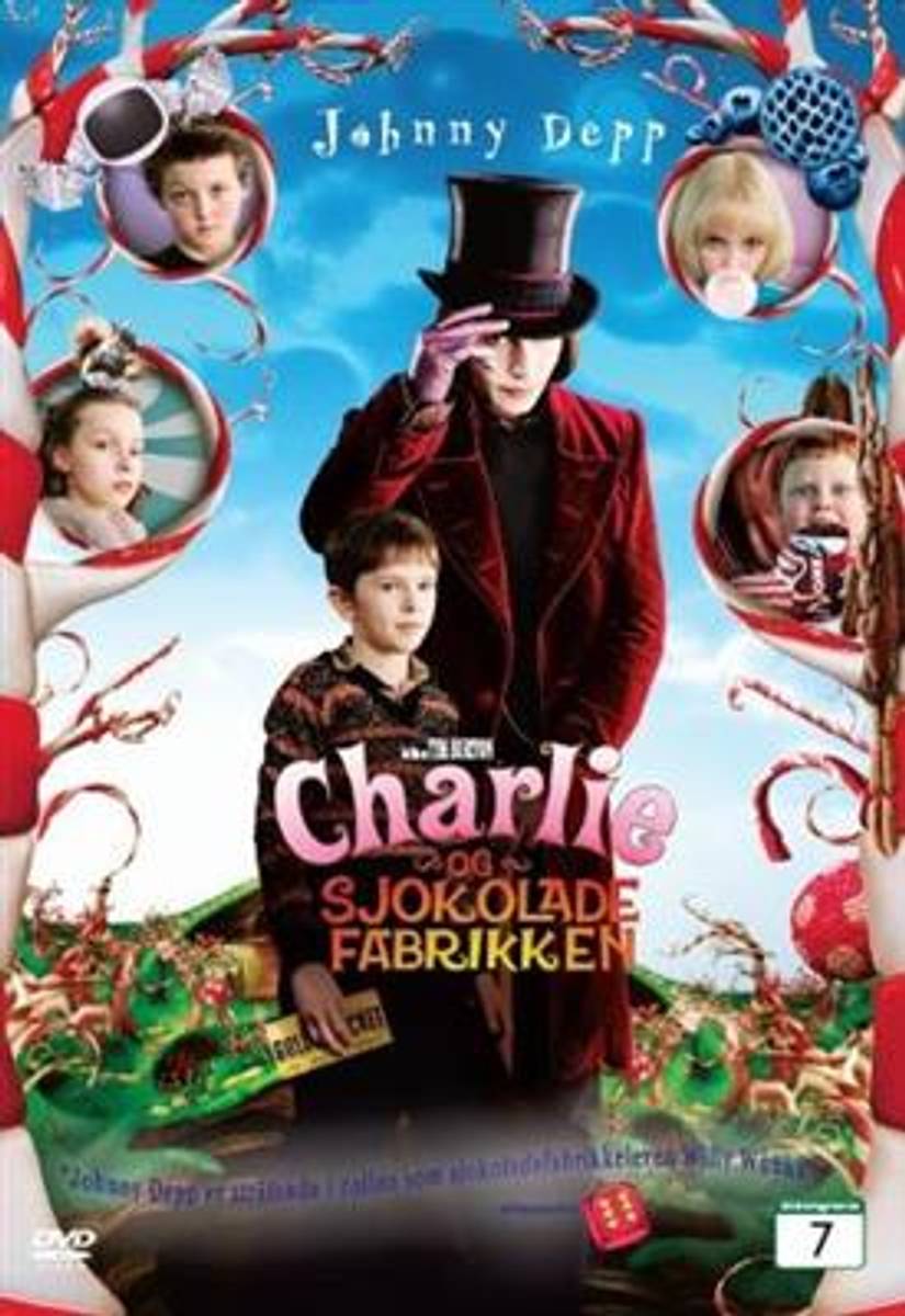 Charlie Og Sjokoladefabrikken (DVD) - Powermaxx.no