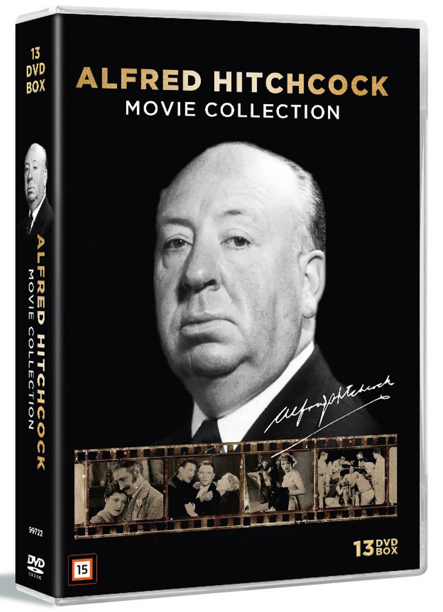 Alfred Hitchcock - Movie Collection (DVD) - Powermaxx.no