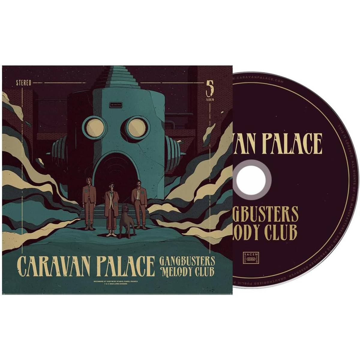 Caravan Palace - Gangbusters Melody Club (CD) - Powermaxx.no